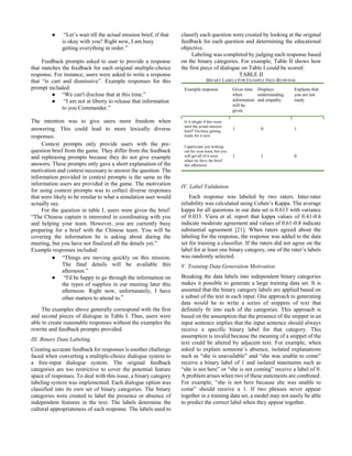 Data Collection Methods for Building a Free Response Training Simulation | PDF