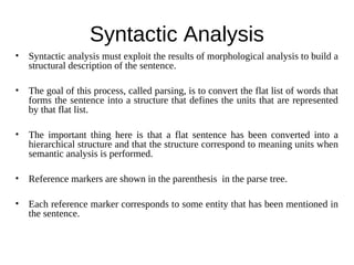 Natural Language Processing Course in AI | PDF