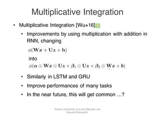 Recent Progress in RNN and NLP | PDF