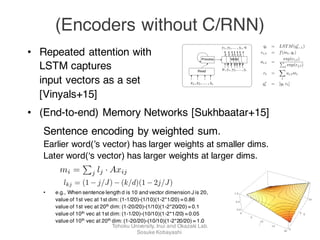 Recent Progress in RNN and NLP | PDF