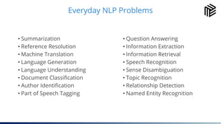 NLP for Everyday People | PPT