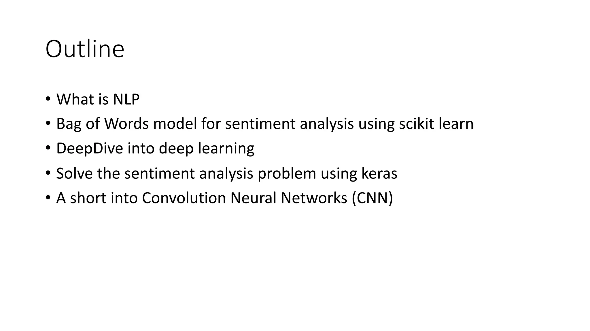 NLP and Deep Learning for non_experts | PPT