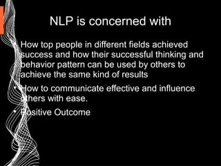 Nlp for sales excellence | PPT