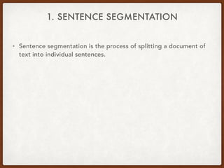 Natural Language Processing glossary for Coders | PDF