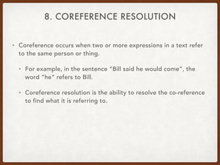 Natural Language Processing glossary for Coders | PDF