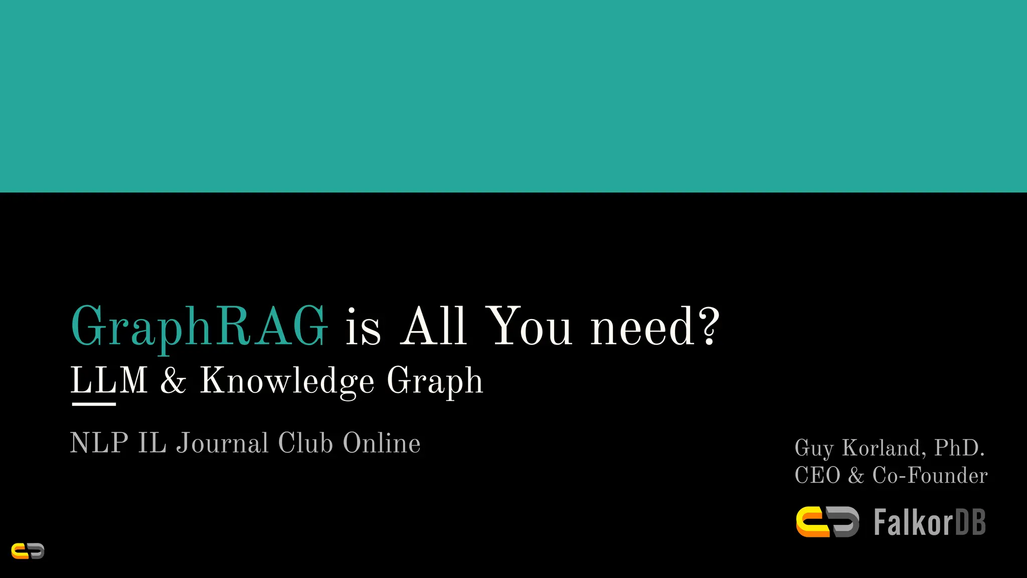 Graphrag Is All You Need Llm And Knowledge Graph Ppt