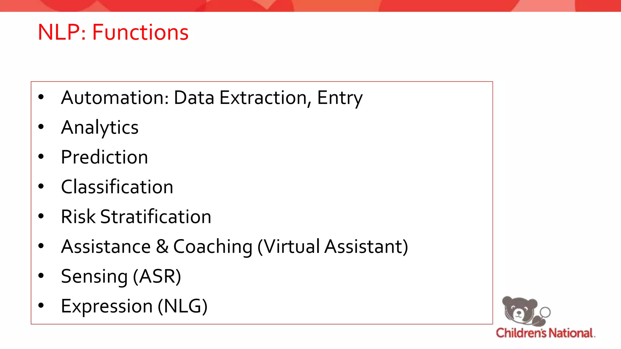 Role Of Clinical Nlp In Cardiology Pptx Computer Software And Applications Computing