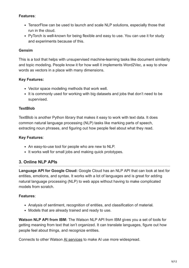 NLP in Customer Service – Complete Guide | PDF