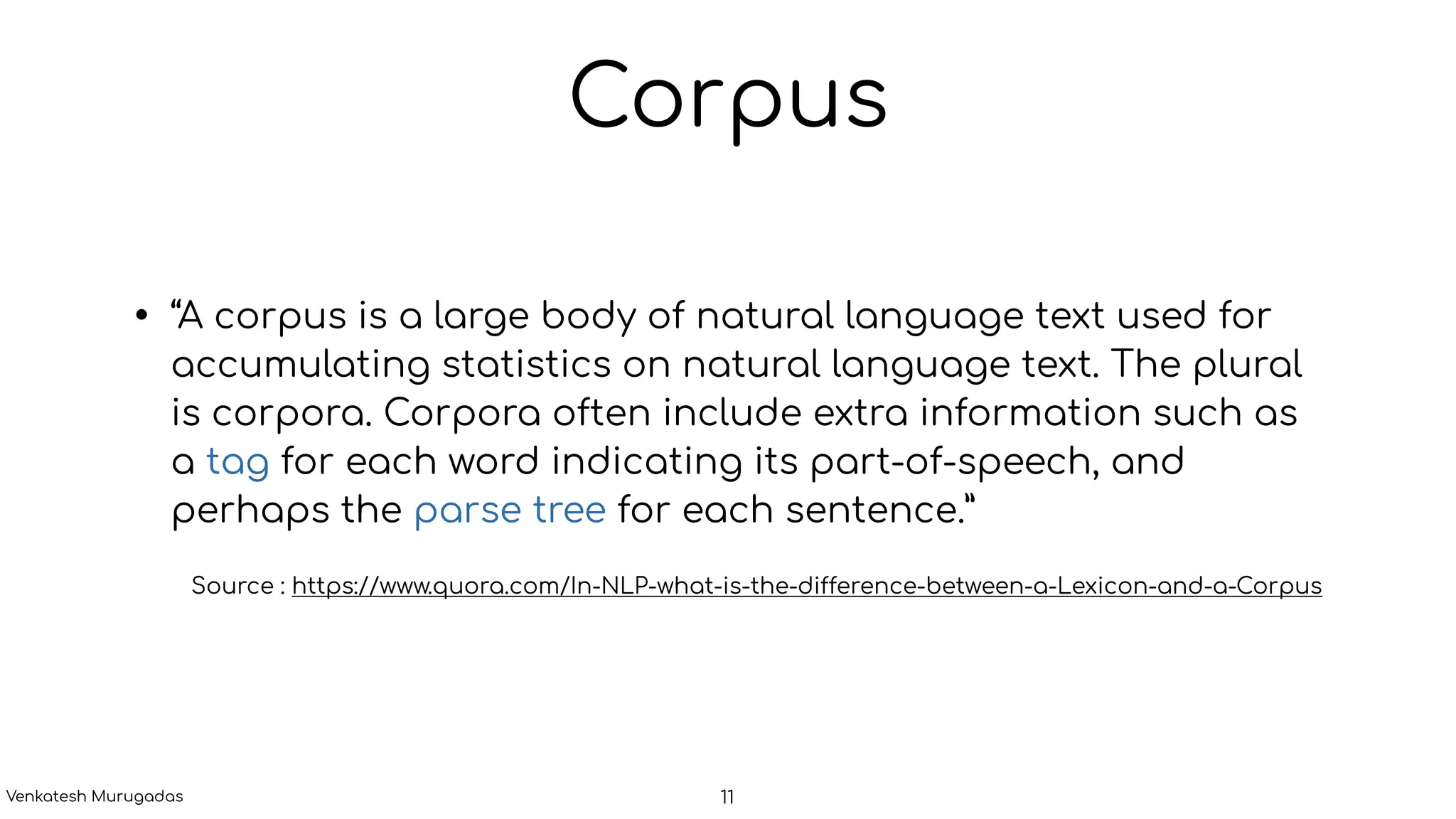 Introduction to Natural Language Processing (NLP) | PPT Introduction to Natural Language Processing (NLP) | PPT