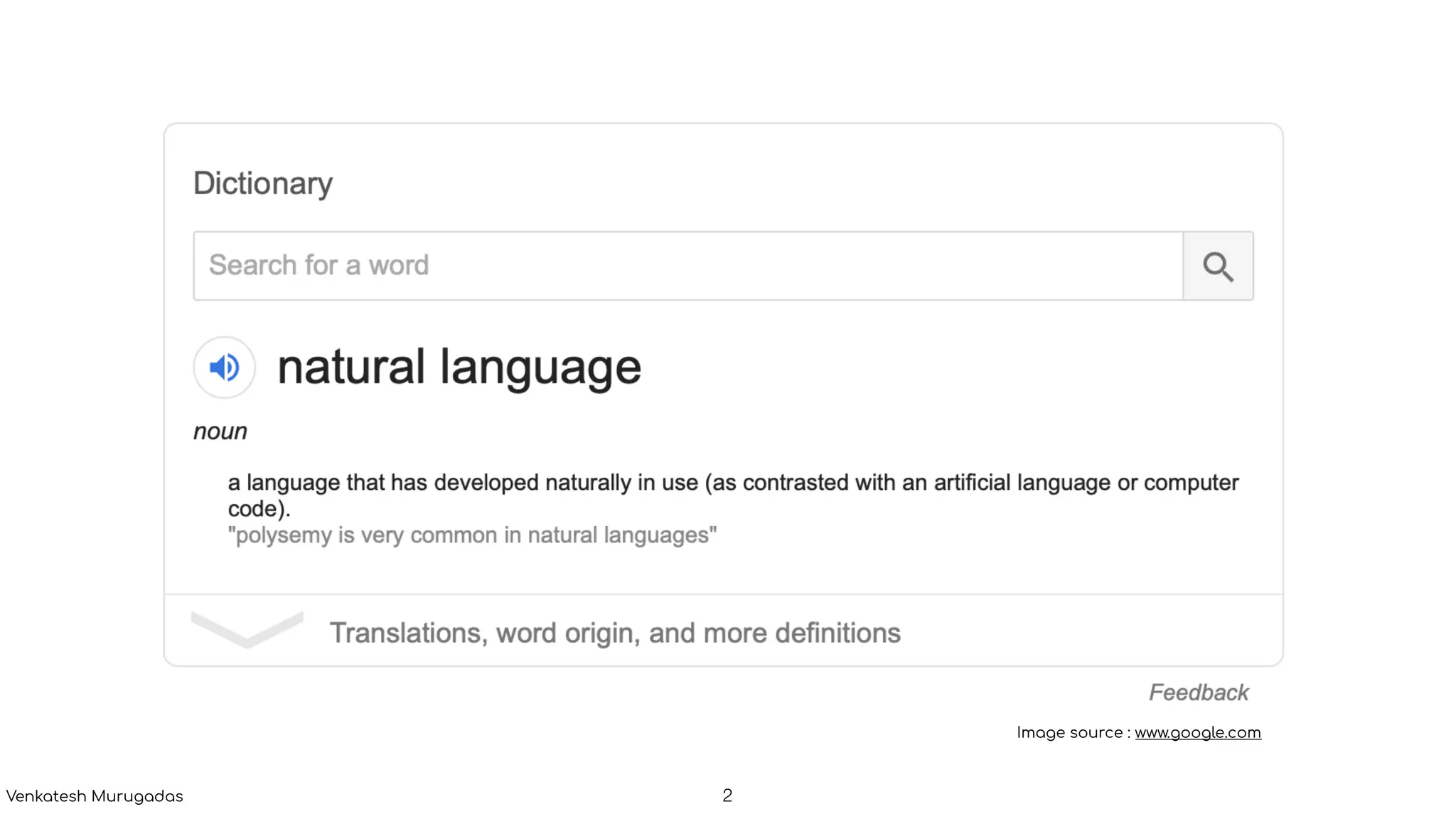Introduction to Natural Language Processing (NLP) | PPT Introduction to Natural Language Processing (NLP) | PPT
