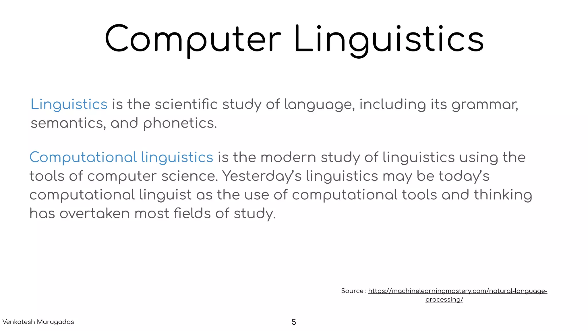 Introduction to Natural Language Processing (NLP) | PPT Introduction to Natural Language Processing (NLP) | PPT