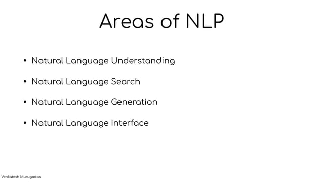 Introduction to Natural Language Processing (NLP) | PDF