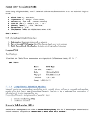 NLP_Lec semantic analysis and its types. | PDF