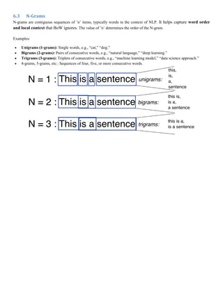 NLP_term frequency Inverse document frequency Tf-IDF | PDF
