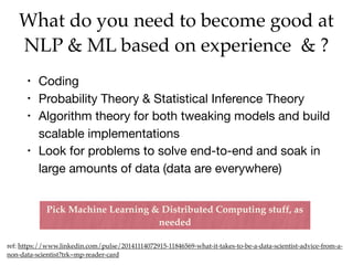 NLP & Machine Learning - An Introductory Talk | PDF