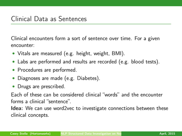 Natural Language Processing on Non-Textual Data | PPT