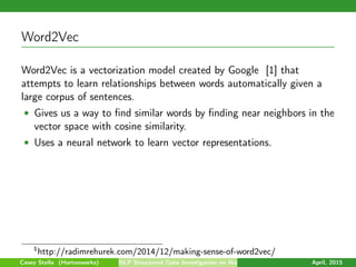 Natural Language Processing on Non-Textual Data | PPT