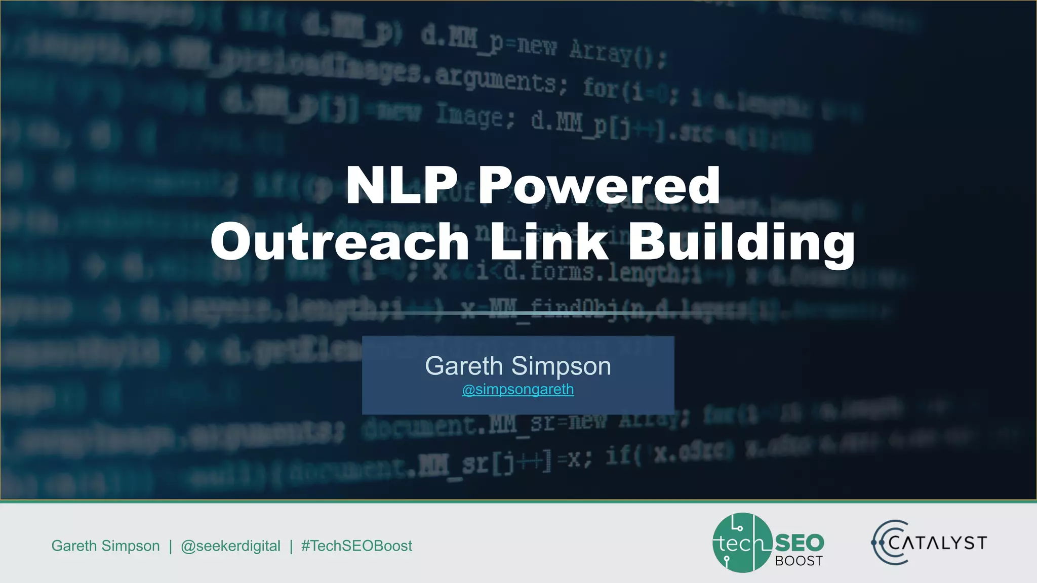 NLP Powered Outreach Link Building | PPT