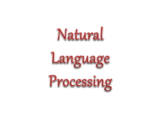 Natural Language Processing | PPTX
