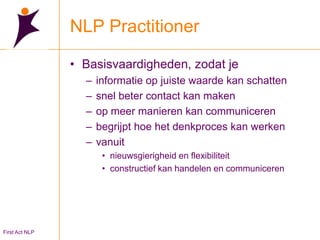 NLP Practitioner | PPTX