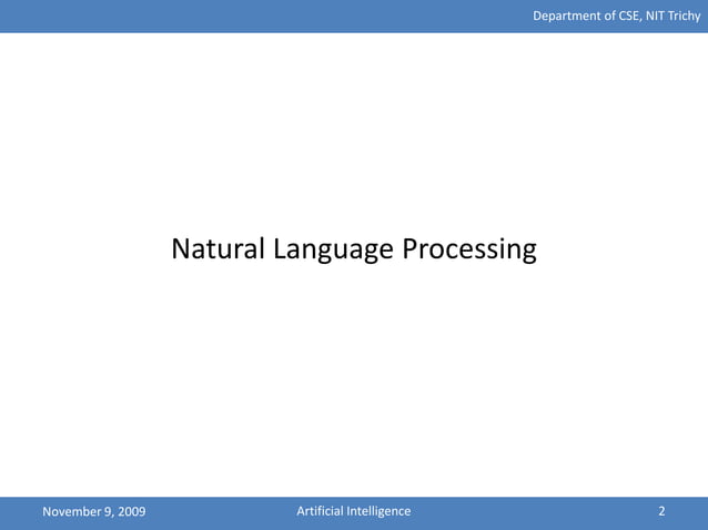 Natural Language Processing and Machine Learning | PDF | Artificial ...