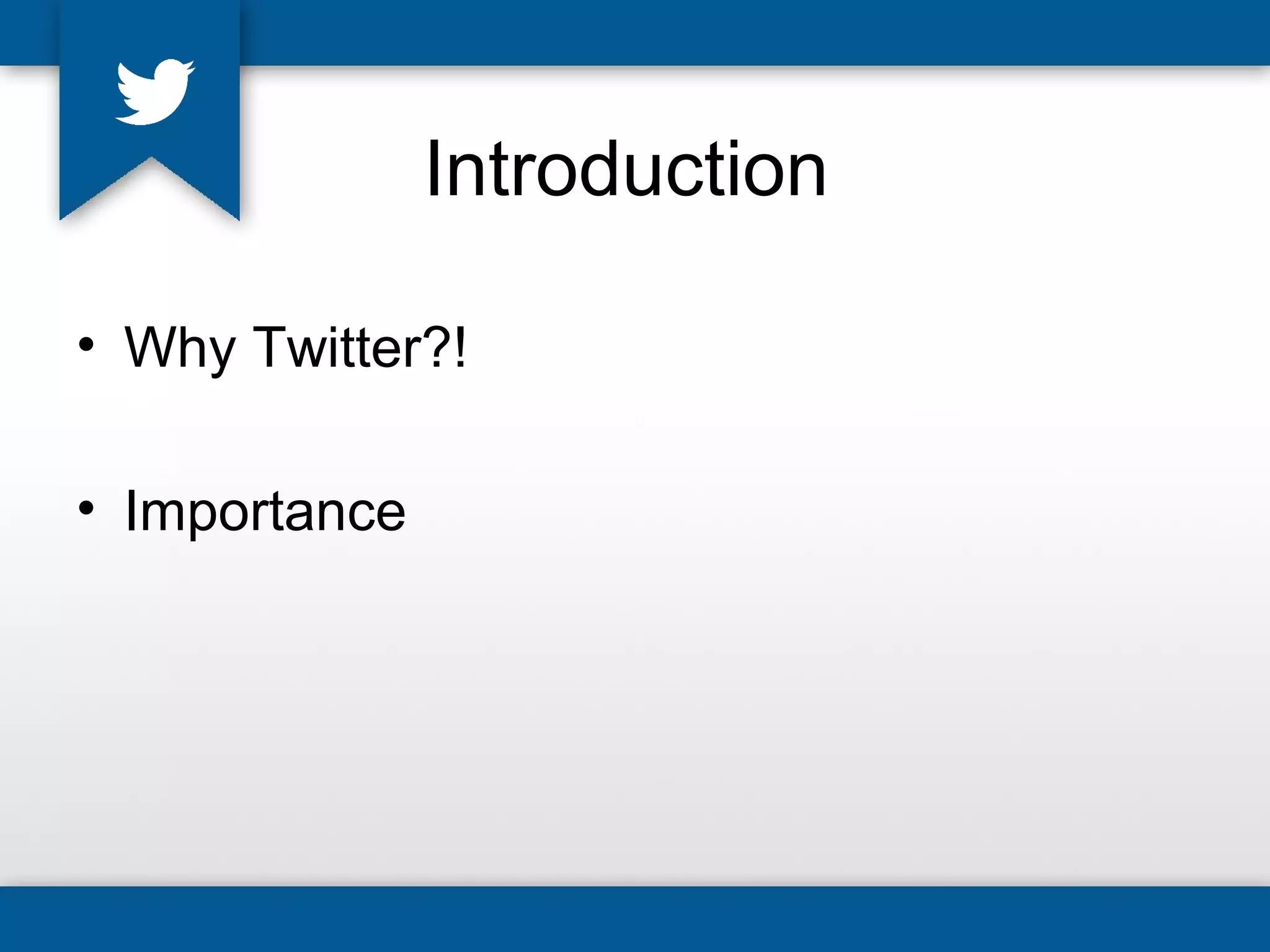 Top Trends in Twitter | PPT