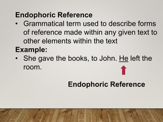 Cohesive devices in natural language processing | PPTX | Technology ...