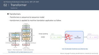 (Presentation)NLP Pretraining models based on deeplearning -BERT, GPT ...