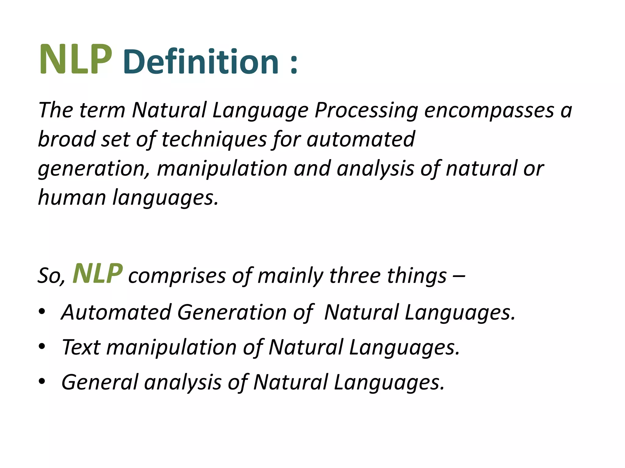 NLP Project Presentation | PPTX