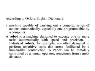 Nlp, robotics and expert system | PPTX