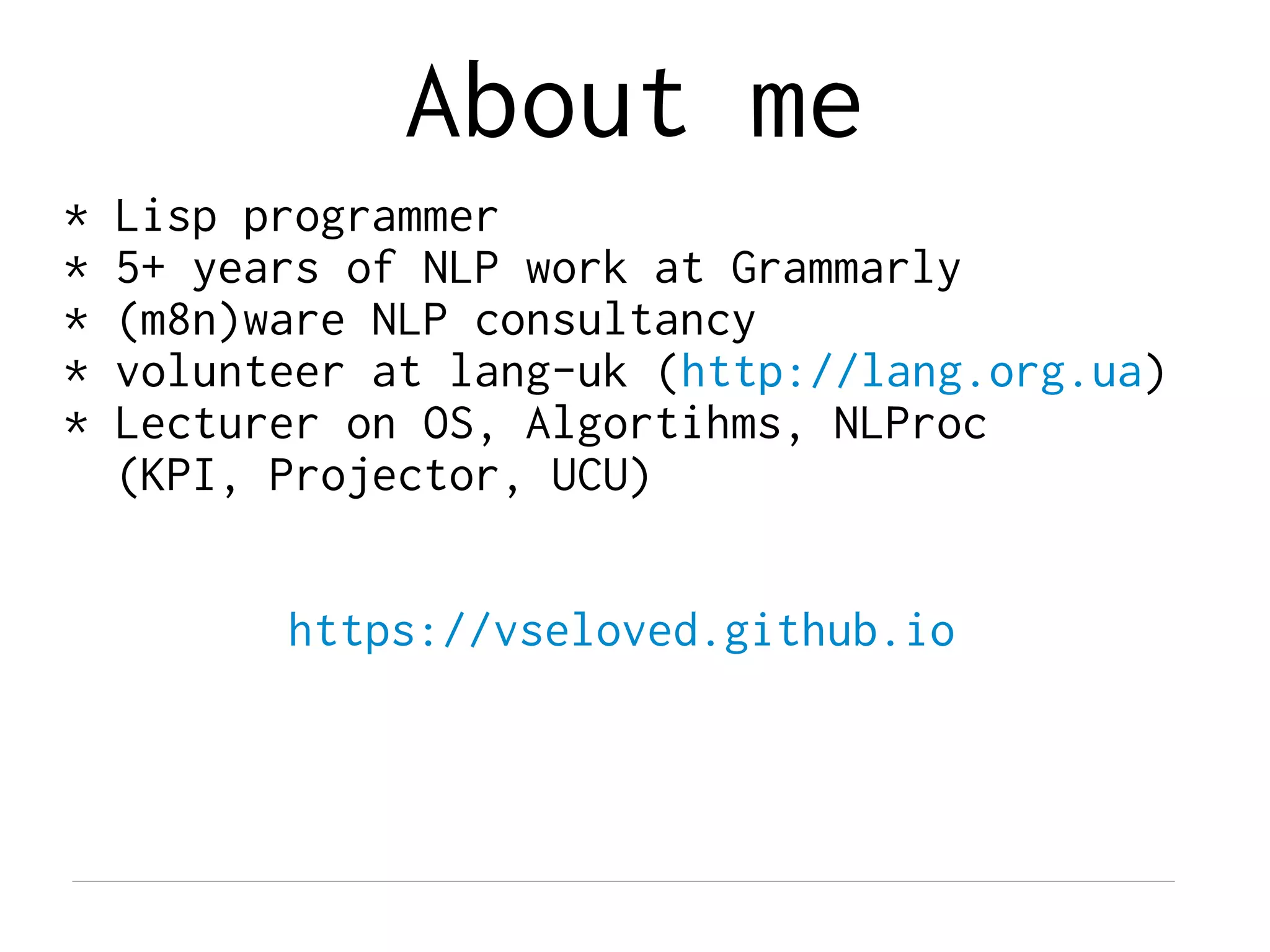 The State of #NLProc | PDF | Artificial Intelligence | Technology ...