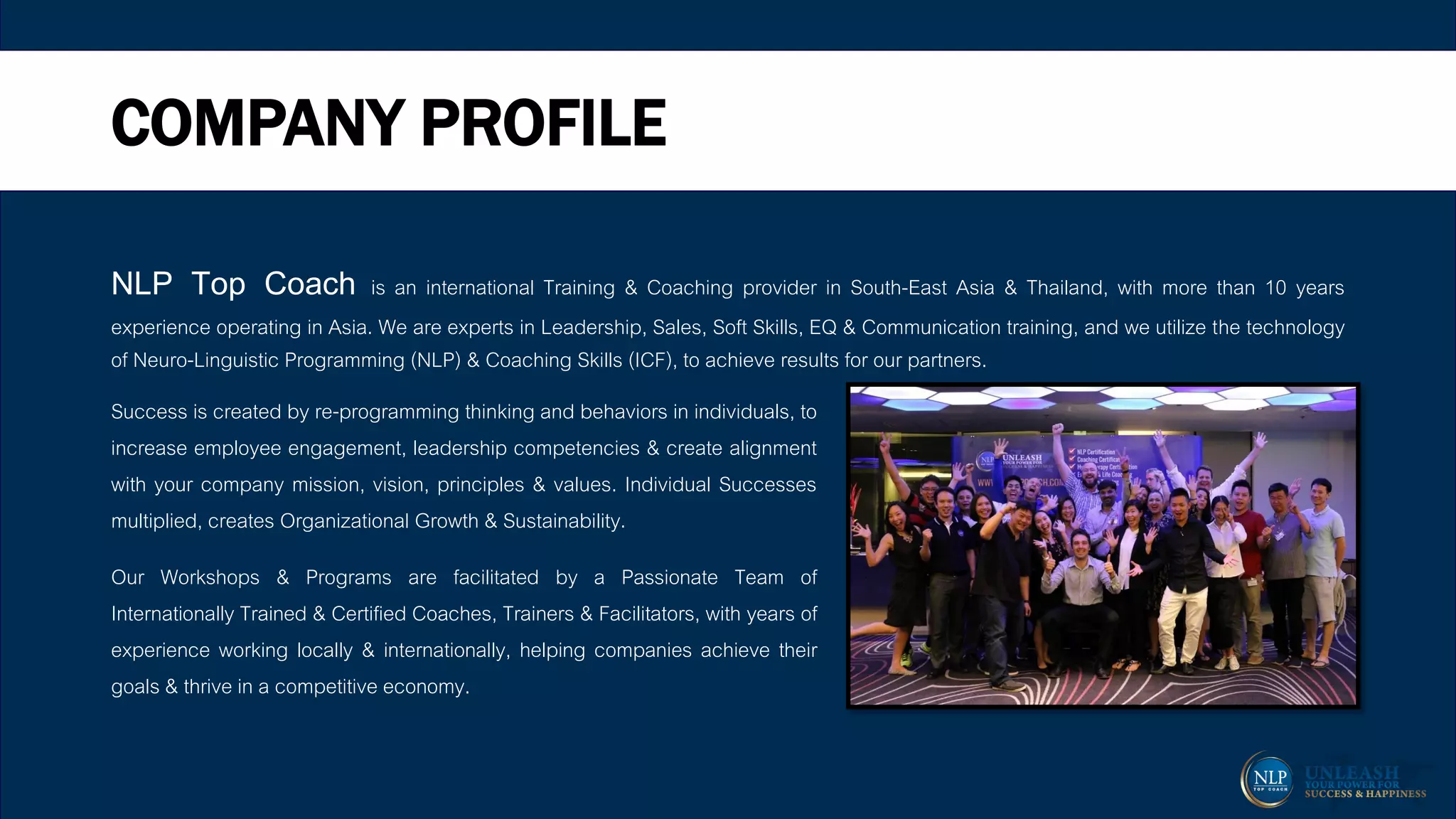 NLP TOP COACH, International Training & Coaching & Leadership ...