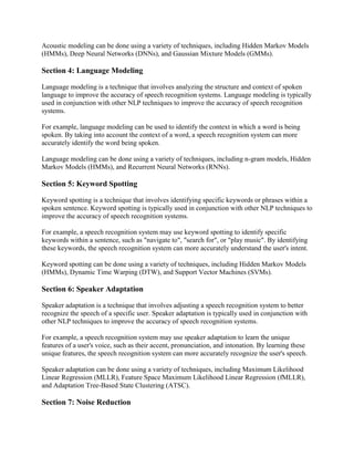 NLP Techniques for Speech Recognition.docx