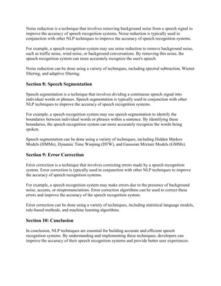 NLP Techniques for Speech Recognition.docx