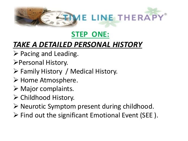Nlp timeline therapy