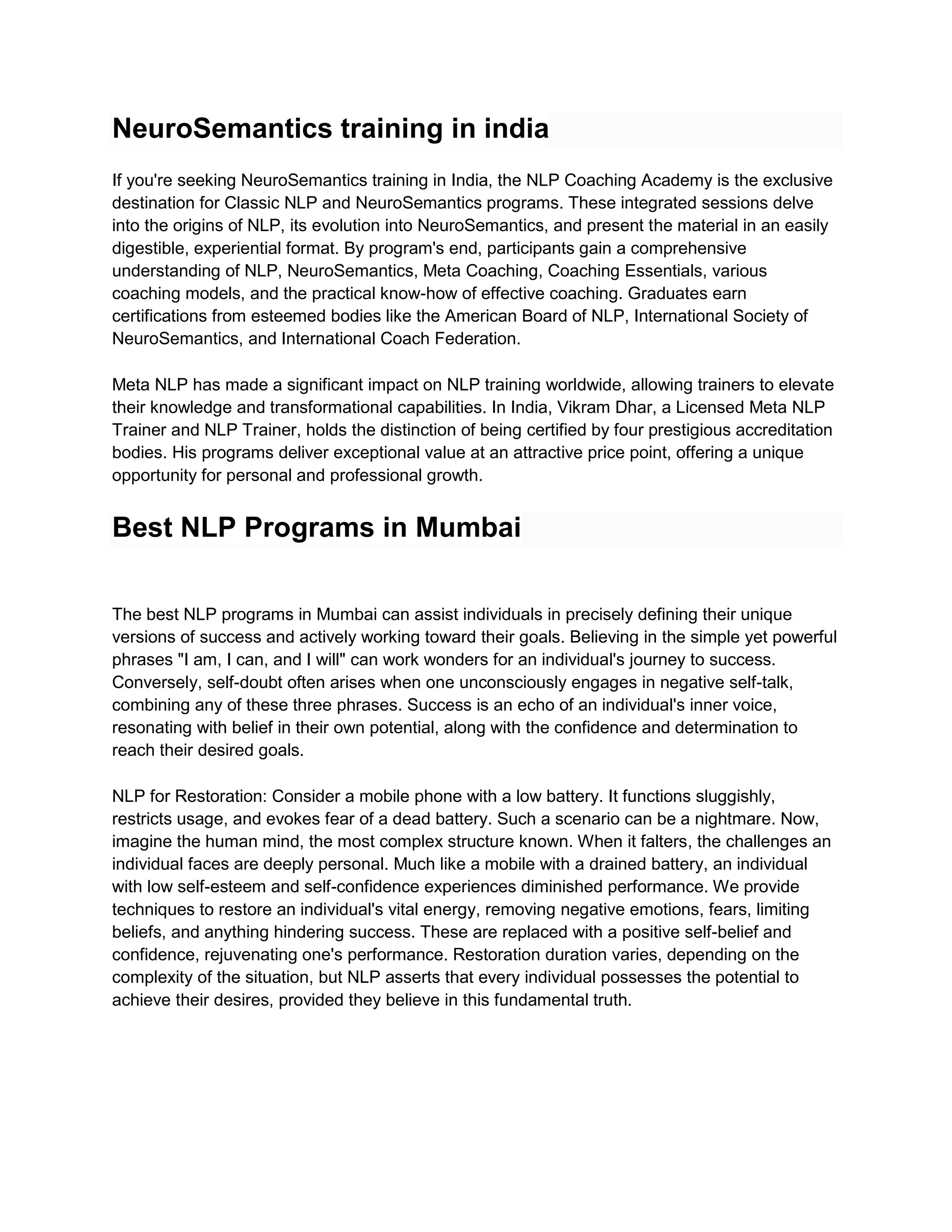 NLP Trainer Course in India.docx