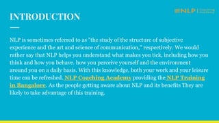 NLP TRAINING IN BANGALORE.. (1).pptx | Programming Languages | Computing