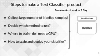 NLP Transfer learning platform | PPT