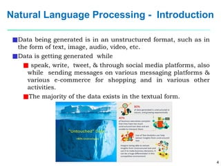 NLP Introduction - Natural Language Processing and Artificial Intelligence Overview | PPTX