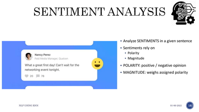 INTRODUCTION TO NLP, RNN, LSTM, GRU | PPTX | Computer Software and ...