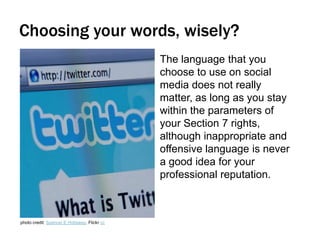 A guide to navigating social media in the workplace | PPTX