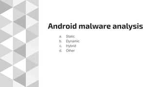 Android Malware Detection Literature Review | PDF