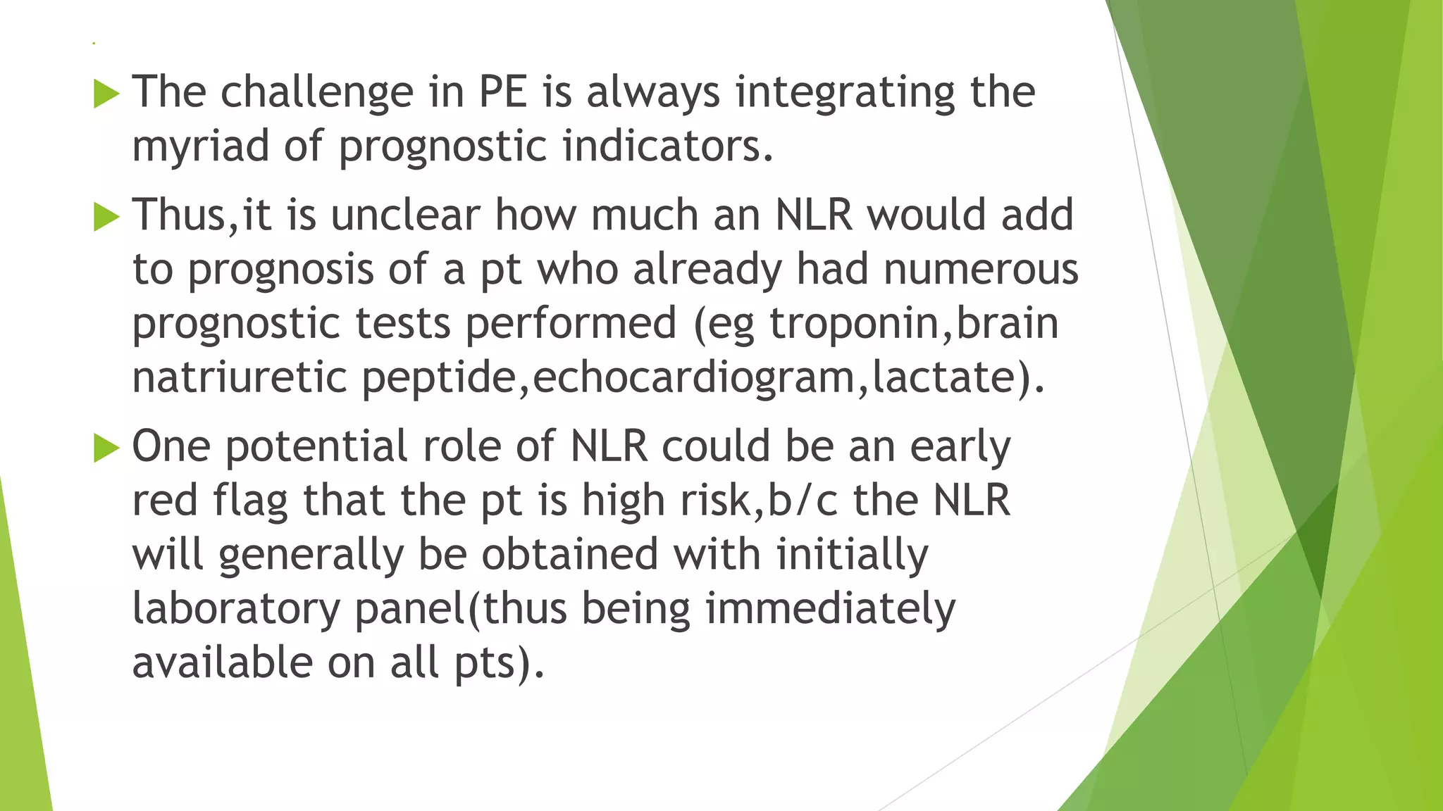 NLR (NEUTROPHIL LYMPHOCYTE RATIO).pptx