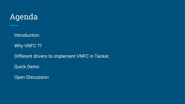 VNF components in OpenStack Tacker | PPTX | Computing | Technology & Computing
