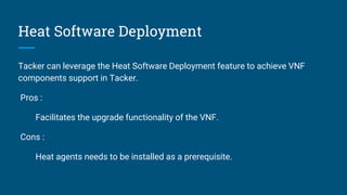 VNF components in OpenStack Tacker | PPTX | Computing | Technology & Computing