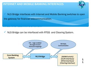 NLS Banking Solutions - NBridge | PPT