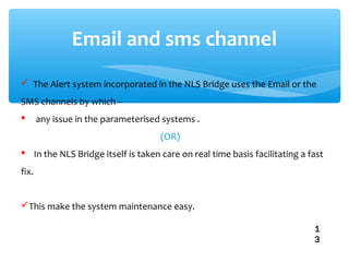 NLS Banking Solutions - NBridge | PPT