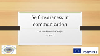 Self-awareness in communication | PPT