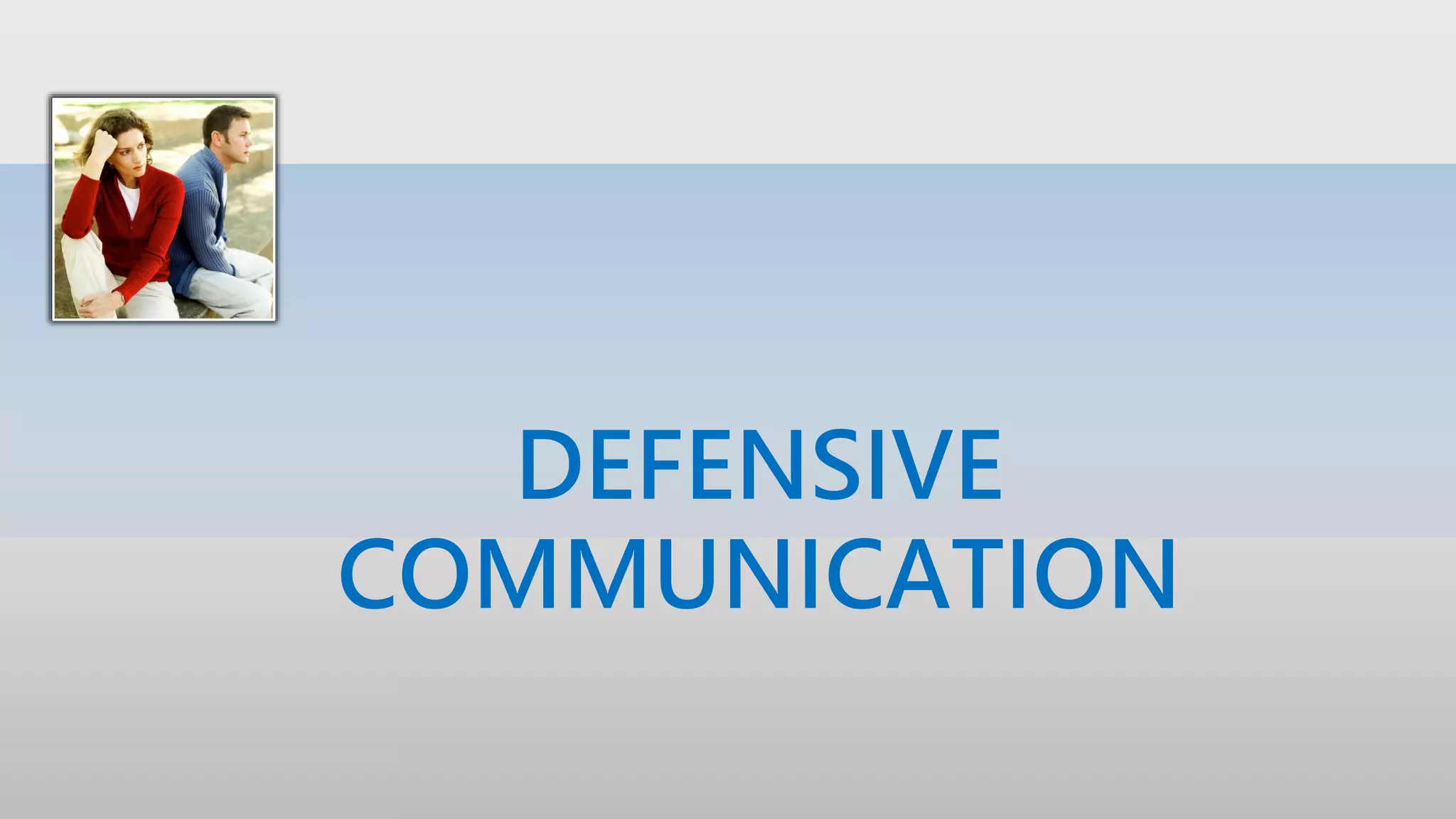 Types of communication in conflicts | PDF