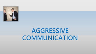 Types of communication in conflicts | PPT